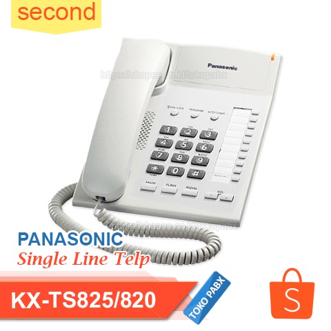 Jual KX-TS825 TS820 Pesawat Telepon Analog Panasonic Second | Shopee Indonesia