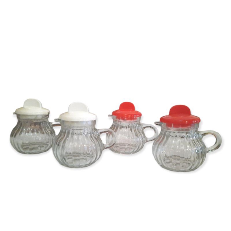 Jual Pitcher Teko Kaca Mini/Water Jug Tempat cuka 150 ml/Souvenir ...