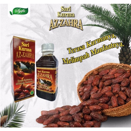 Jual Sari Kurma az zahra ORIGINAL! 330gr halal DATES EXTRACT Supplement ...