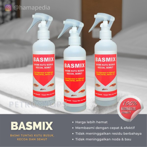 Jual Stock Baru BASMIX 250 : OBAT PEMBASMI KUTU KASUR BUSUK KEPINDING ...