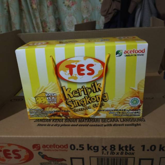 Jual Keripik Singkong Keju TES Parcel Lebaran | Shopee Indonesia