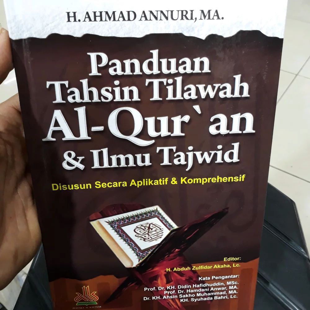Jual PANDUAN TAHSIN TILAWAH AL QURAN ILMU TAJWID AHMAD ANNURI ORIGINAL ...