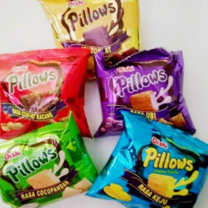 Jual Oishi Pillows Coklat Keju Ubi Renceng Isi 10 Pcs Shopee Indonesia