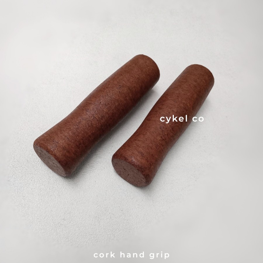 Jual cork hand grip color block natural eco friendly sustainable bike ...