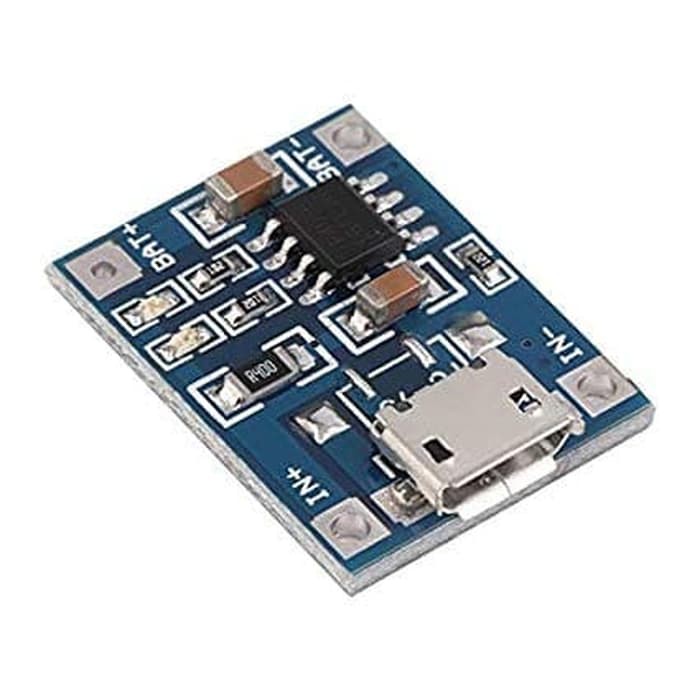 Jual TP4056 Battery Lithium Single Sel Charger Mini USB 5V 1A | Shopee ...