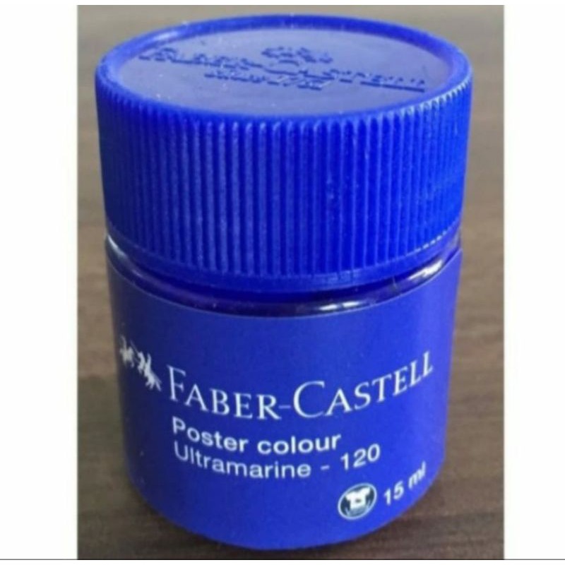 Jual Faber-Castell Poster Colour Ultramarine - Dark Blue / Cat Poster ...