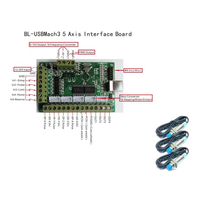 Jual Mach3-Usb Cnc Controller Card 5Axis | Shopee Indonesia
