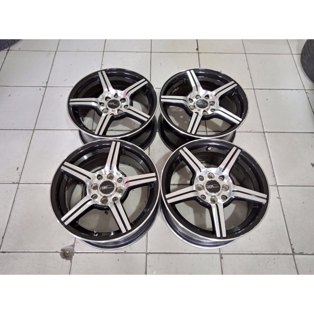 Jual velg seken bekas mobil racing palang 5 seken ring 15x7 pcd 4x100 4x114 seken bekas murah ...