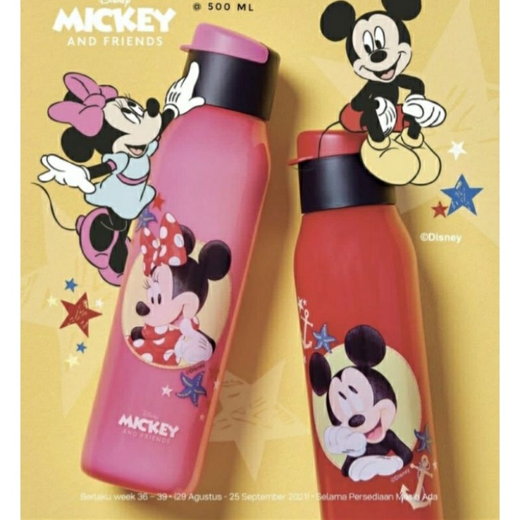 Jual Mickey Minnie Bottle Tupperware | Shopee Indonesia