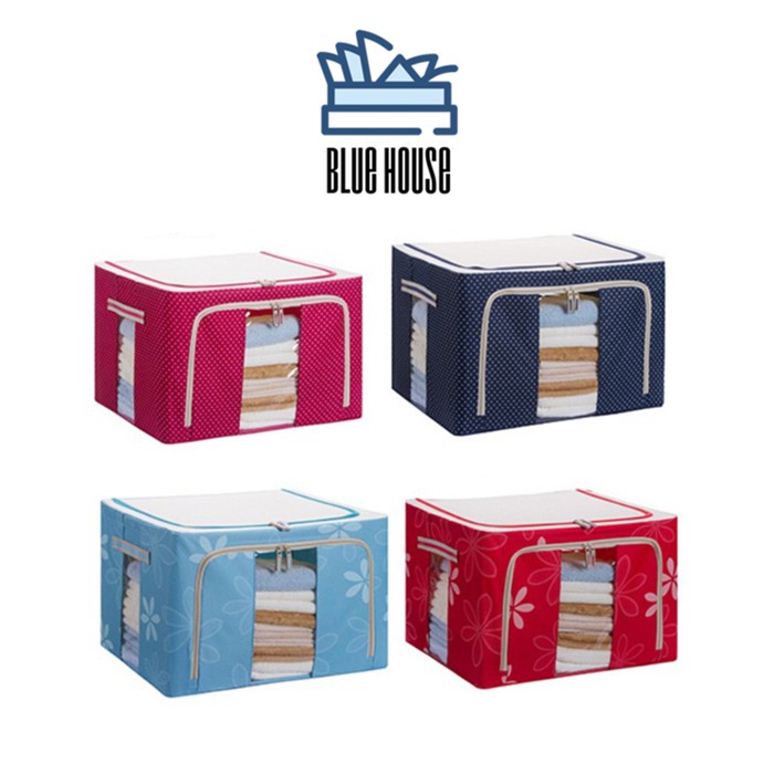 Jual Organizer Storage Box Tas Tempat Penyimpanan Baju - Large 66L ...