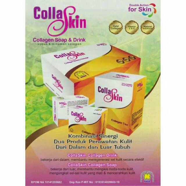 Jual COLLASKIN ASLI ORIGINAL NASA/DISTRIBUTOR MAKASSAR | Shopee Indonesia