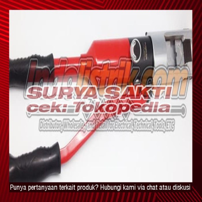 Jual Produk Terbaru Tang Crimping Skun Hidrolik Yqk 300 B Taishan ...