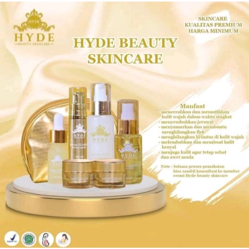 Jual HYDE SKINCARE GLOWING ORIGINAL PAKET LENGKAP | Shopee Indonesia