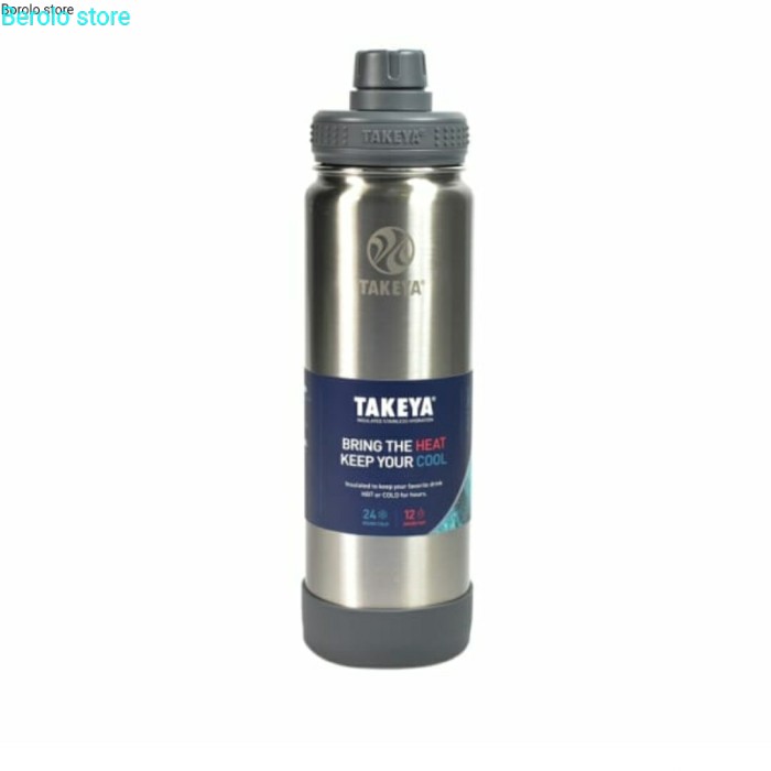 Jual Takeya 700 Ml Vacuum Flask - Silver | Shopee Indonesia