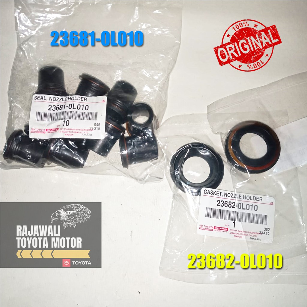Jual Bosh Seal & Nozzle Seal Injector Innova, Fortuner, Hilux Cylinder ...