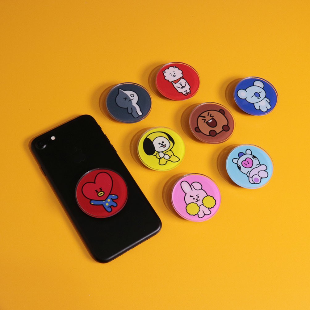 Jual Griptok Bulat BTS BT 21 | Phone Grip | Pegangan HP Akrilik KPOP ...