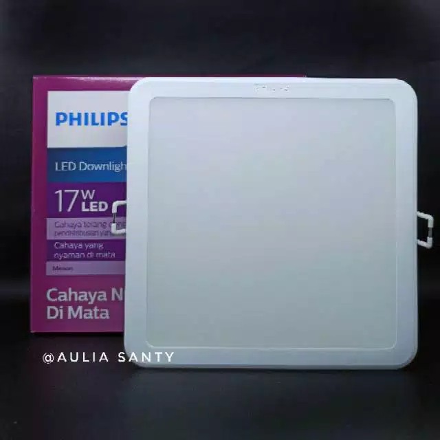 Jual Lampu Downlight LED Philips 17w kotak meson 59467 17watt 17 w watt ...