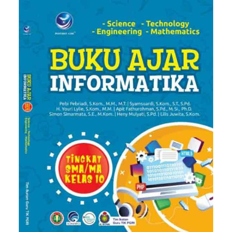 Jual Buku Ajar Informatika Tingkat SMA/MA Kelas 10 (Edisi Revisi ...