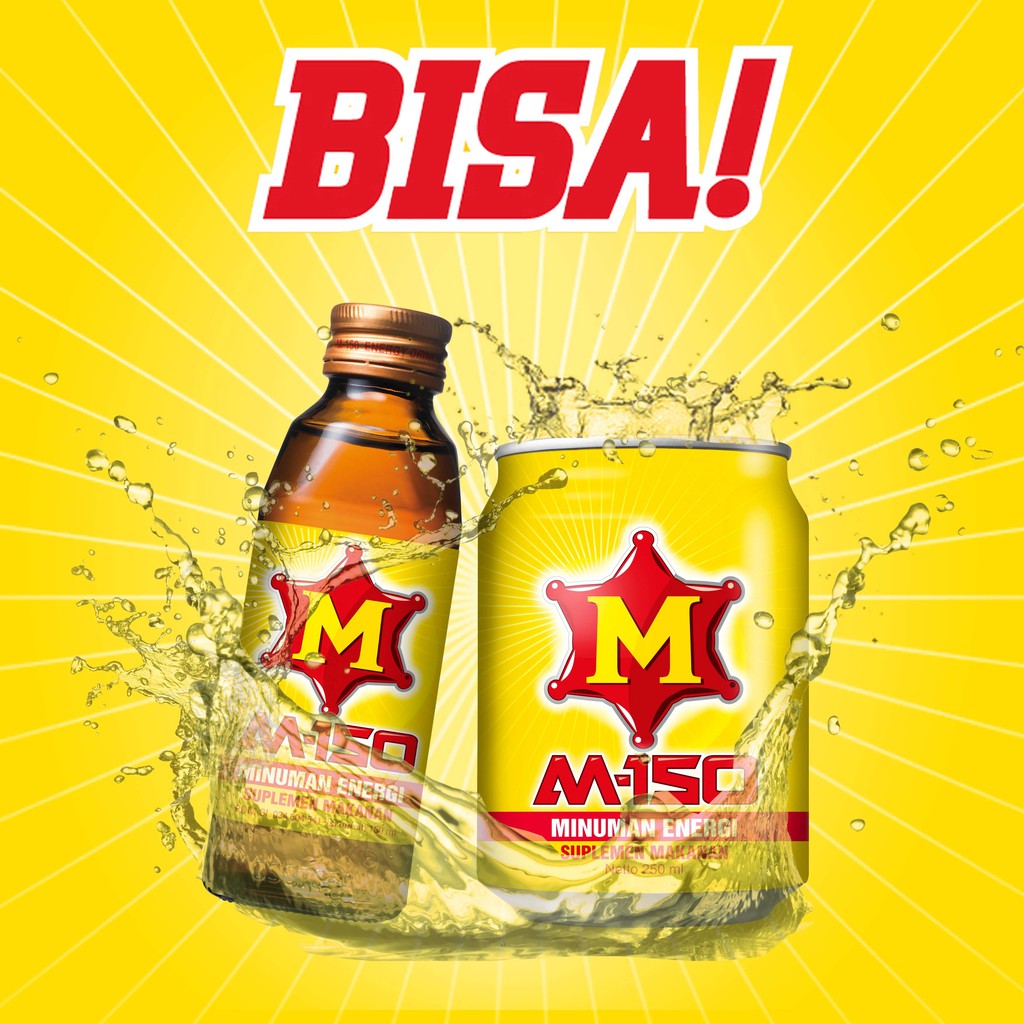 Jual M-150 Energy Drink Bottle 150 Ml | Shopee Indonesia