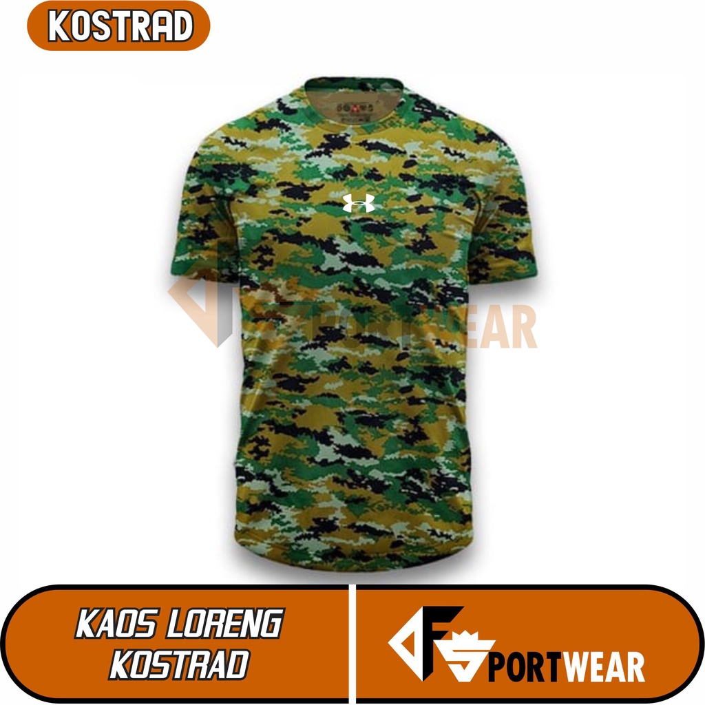 Jual Kaos Loreng TNI Kaos Dryifit Doreng Kopassus NKRI Malvinas TNI AU ...