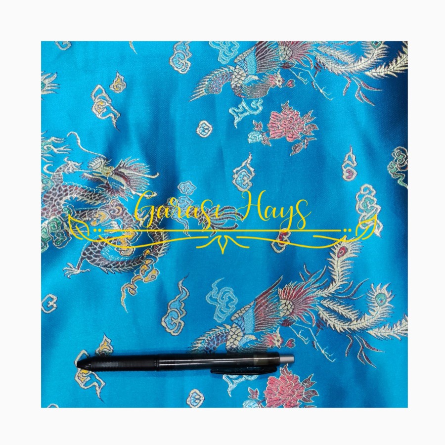 Jual Kain Cheongsam Cheong Sam Jibao China Shanghai Naga Liong Dragon ...