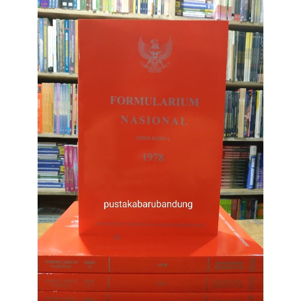 Jual Buku Formularium Nasional Lengkap Edisi Revisi Ke 2 Tahun 1978 | Shopee Indonesia