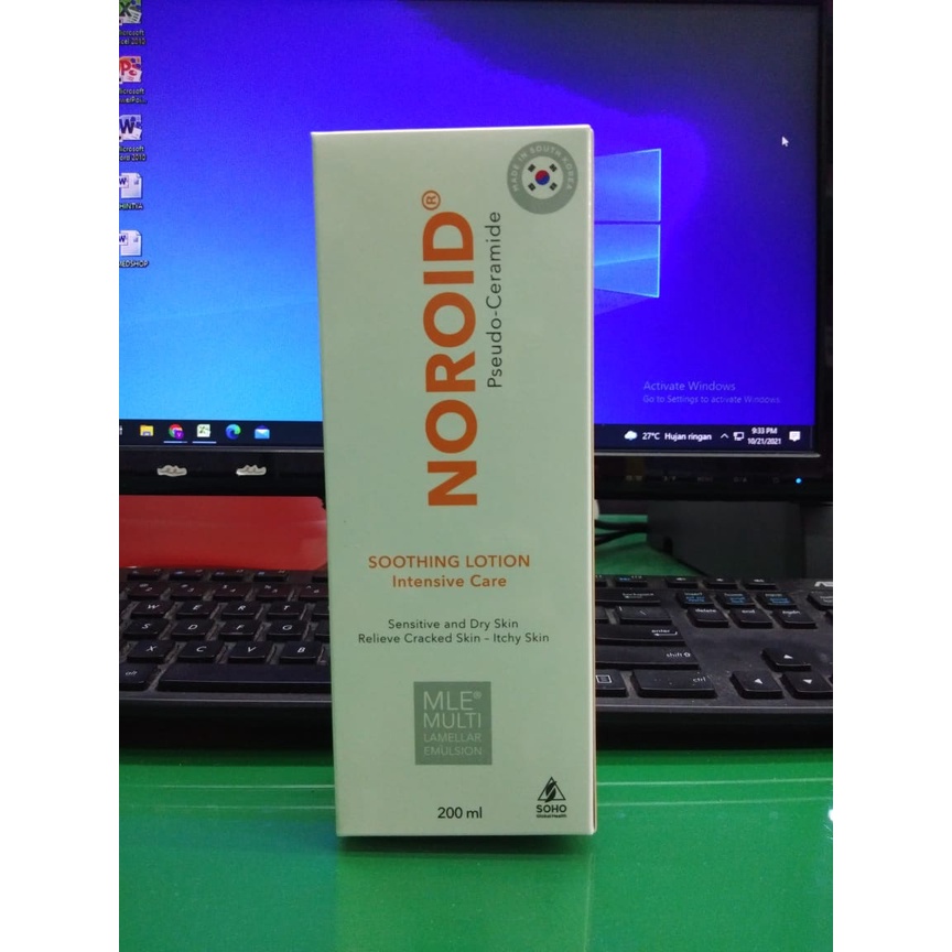 Jual NOROID SOOTHING LOTION ISI 200 ML DARI SOHO | Shopee Indonesia