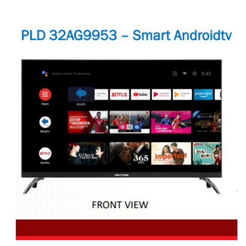 Jual Led Smart Android TV POLYTRON 32 Inch PLD32AG5959 Frameless Digital | Shopee Indonesia