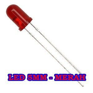 Jual LED 5mm - Merah ( RED ) | Shopee Indonesia