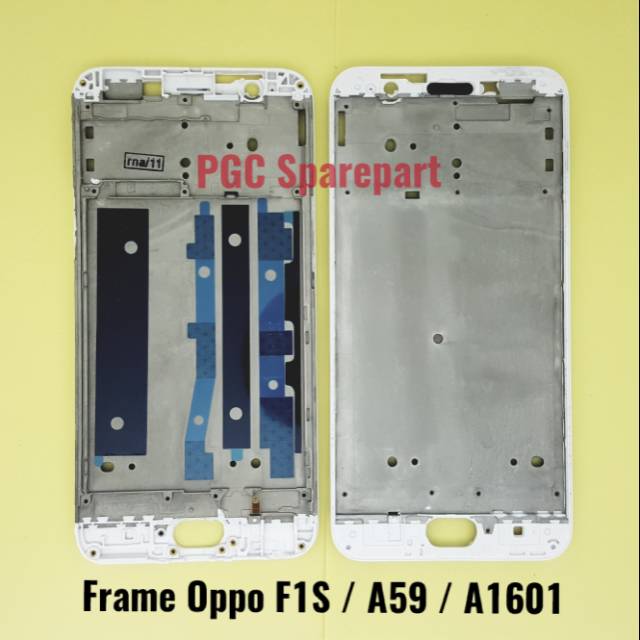 Jual Original Frame Tulang Tengah Oppo F1S / A59 / A1601 - Bezzel Bezel Bejel Tempat Dudukan ...