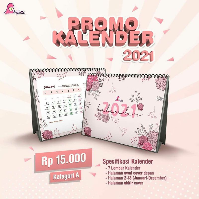 Jual kalender miulan | Shopee Indonesia