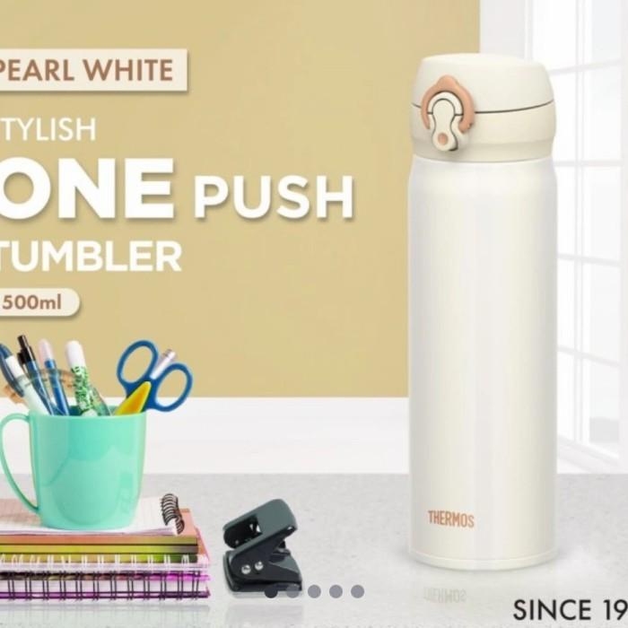 Jual Thermos Tumbler One Push Ultra Light - Pure White 500Ml (Jnl-502-Prw) | Shopee Indonesia