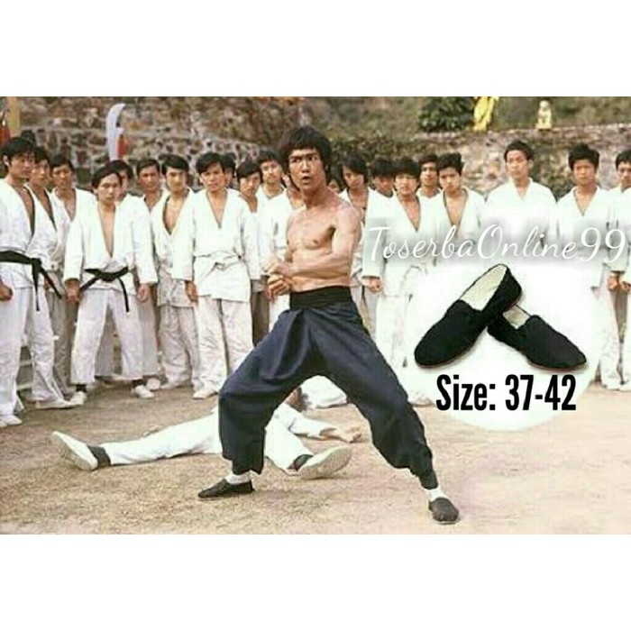 Jual MURAH !!! Sepatu Kung Fu Bruce Lee Big Boss Wing Chun Thai Chi ...