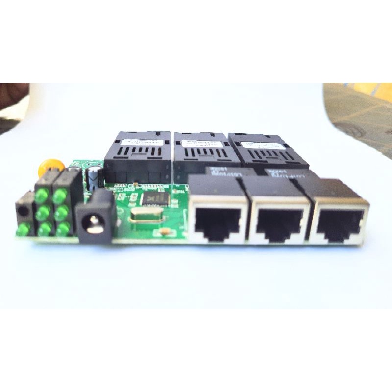 Jual [POE] Media Converter 3SC3E / 3F3E / 3FO 3LAN / 3FO 3RJ45 PCB ...