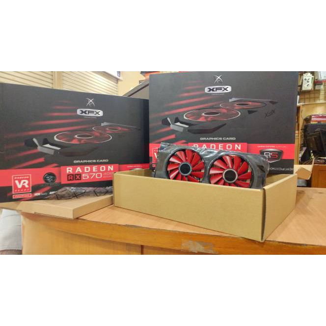 Jual XFX Radeon RX 570 4GB DDR5 Black Edition - OC 1284MHz - Dual Fan ...