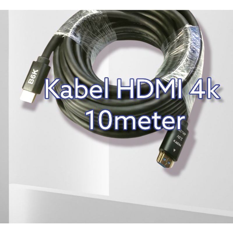 Jual KABEL HDMI 10 METER VER 2.0 ULTRA HD 4K HIGH QUALITY 10M | Shopee ...