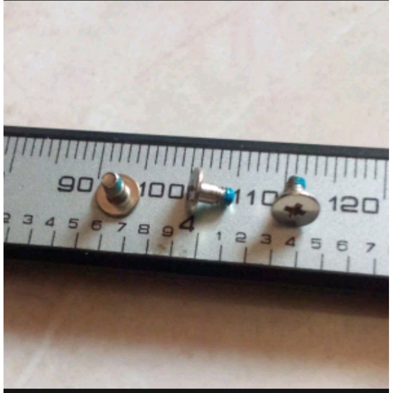 Jual BAUT BAUD SEKRUP SKRUP SCREW NOTEBOOK LAPTOP UNIVERSAL M2x4 2x4 ...