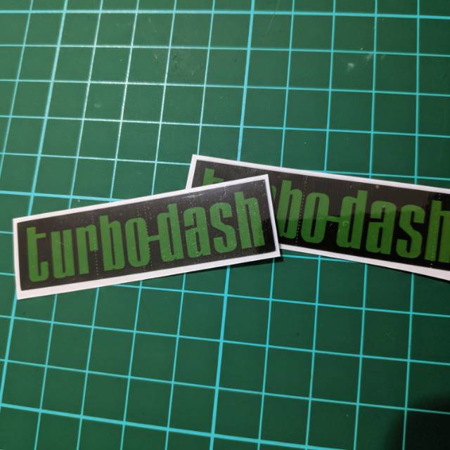 Jual Sticker Turbo Dash Tamiya Mini 4WD | Shopee Indonesia