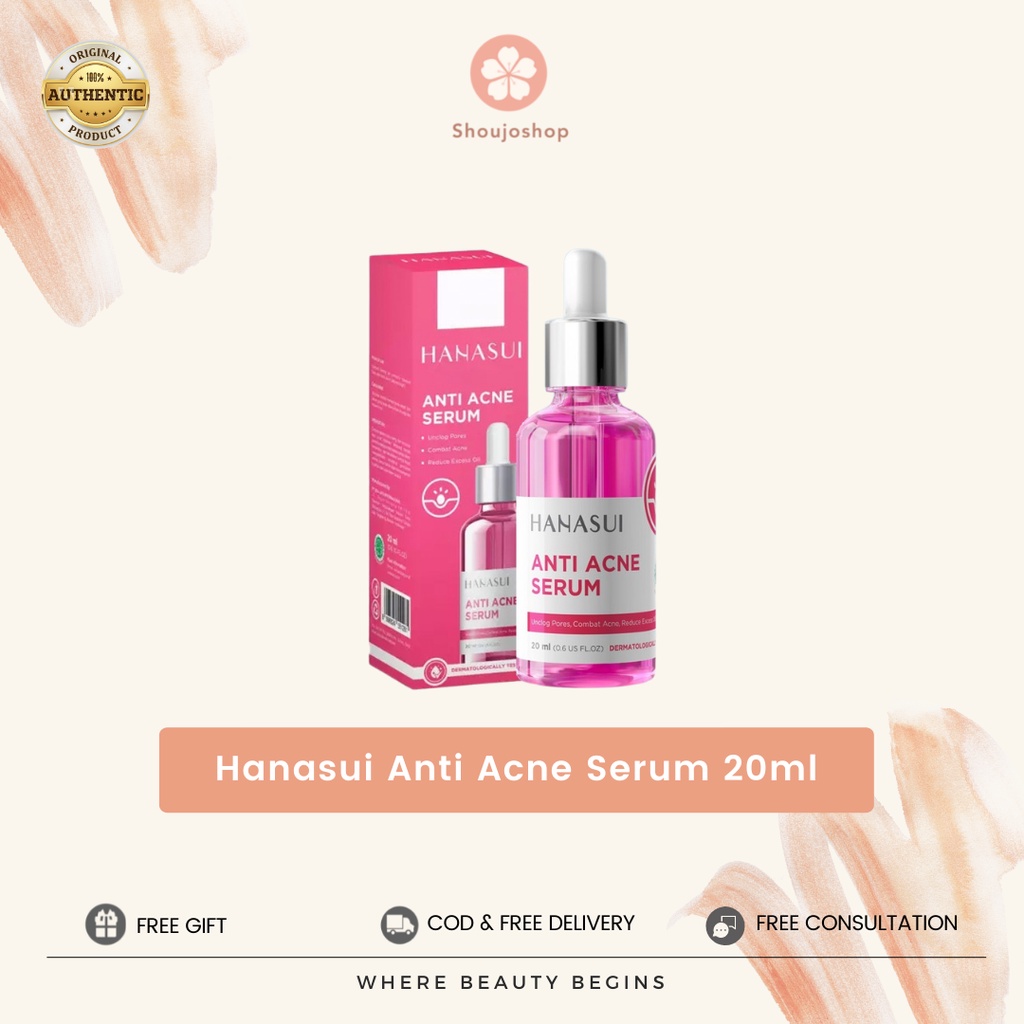 Jual Hanasui Anti Acne Serum (Serum Jerawat / Acne Serum) | Shopee ...