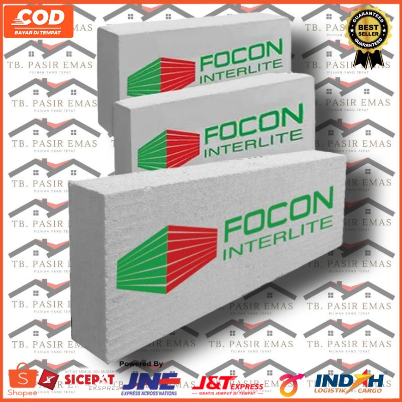 Jual Bata Ringan merk Focon harga per PCS | Shopee Indonesia