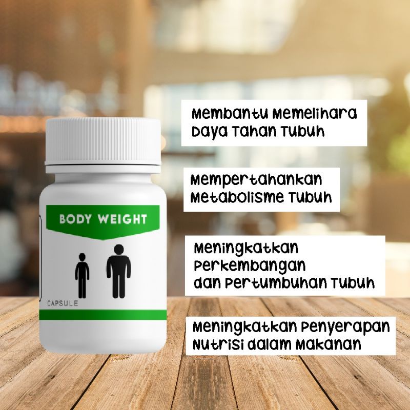 Jual SUPLEMEN PENAMBAH BERAT BADAN BODY WEIGHT Pemberat badan paket 2 ...