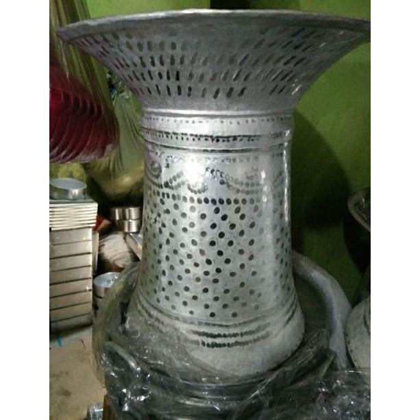 Jual Seeng/dangdang langseng seeng kuno almunium+kukusan bambu | Shopee ...