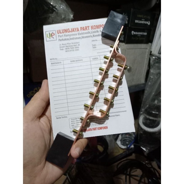 Jual busbar netral nol grounding arde-komponen perakitan panel listrik ...
