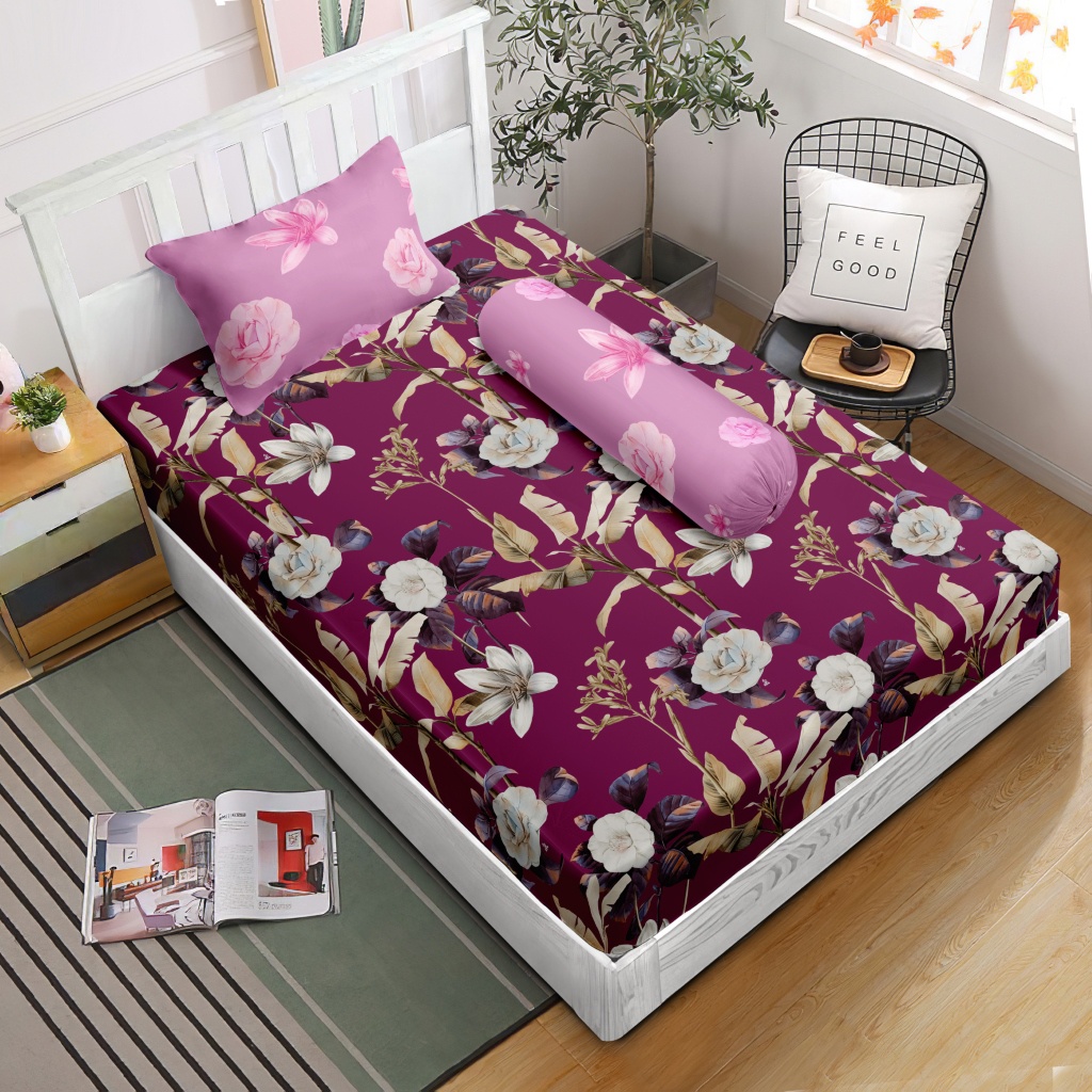Jual Internal - Sprei Single 120x200 Tinggi 25 - Irene | Shopee Indonesia