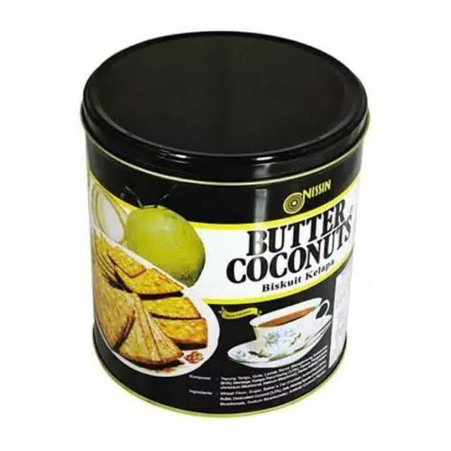 Jual Kue Kaleng Biskuit kaleng biscuit kaleng Nissin butter coconut ...