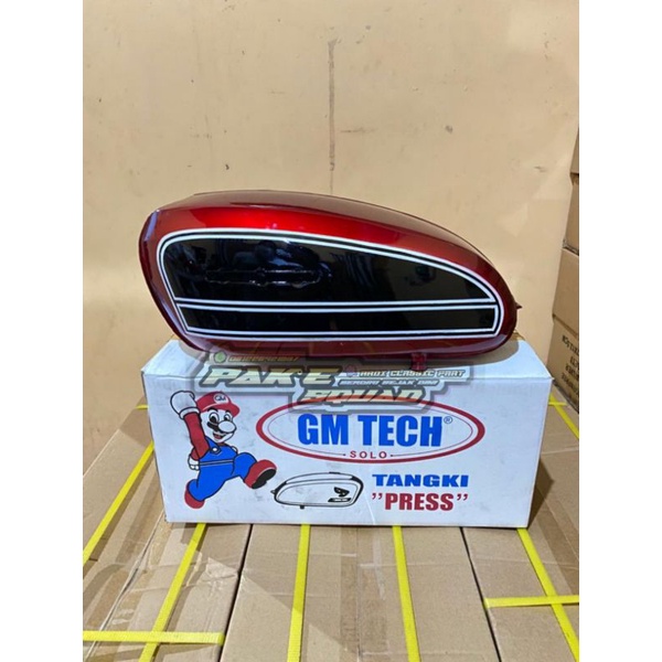 Jual tangki CB 125 tangki CB pres solo tangki GM TECH tangki pres ...