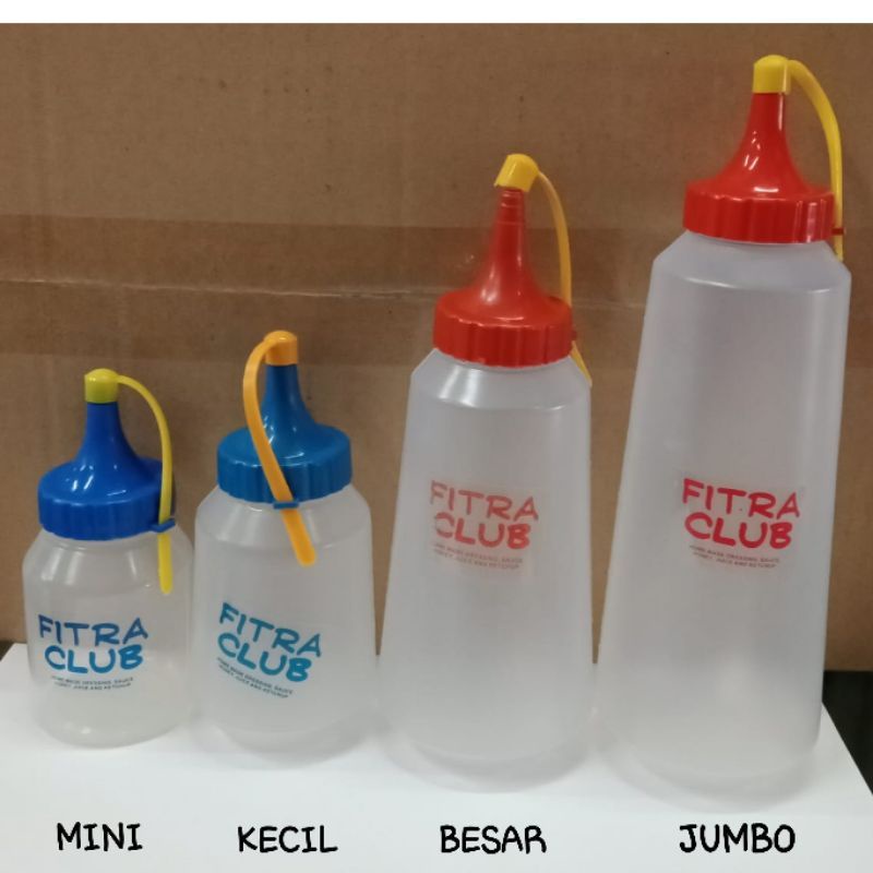 Jual botol kecap FITRA botol saus botol serbaguna | Shopee Indonesia