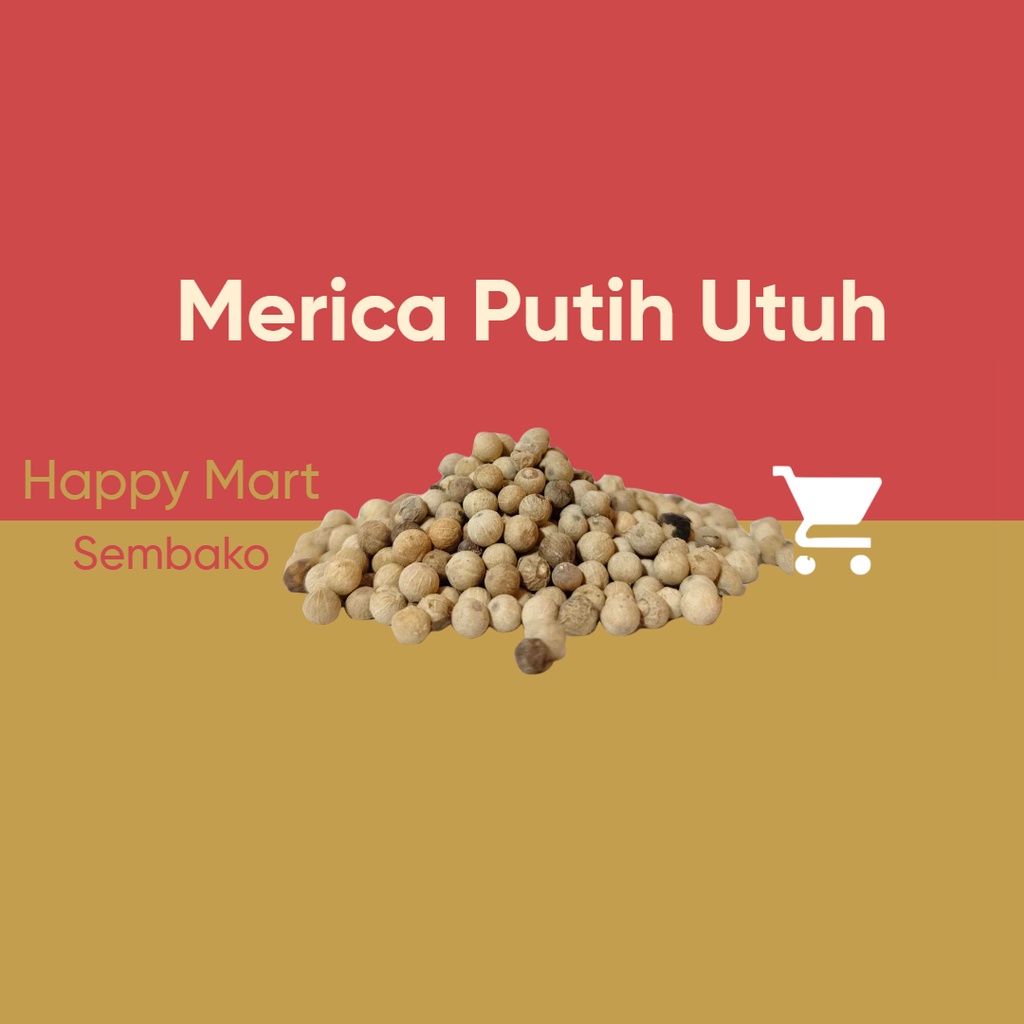 Jual MERICA PUTIH UTUH 100 g | Shopee Indonesia