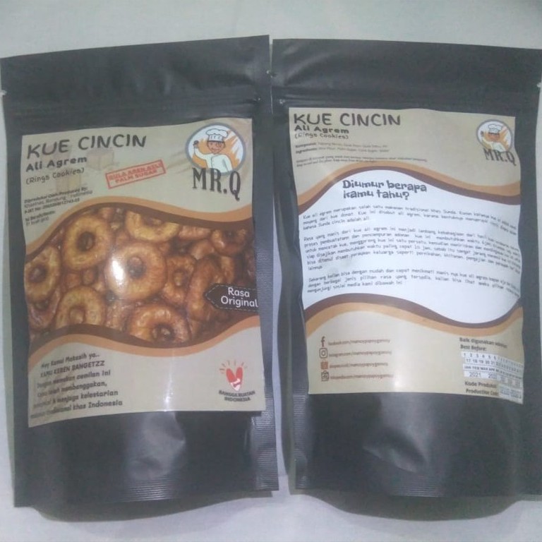 Jual Kue Tradisional - Kue Cincin Ali Agrem Mini Aneka Rasa 31pcs ...