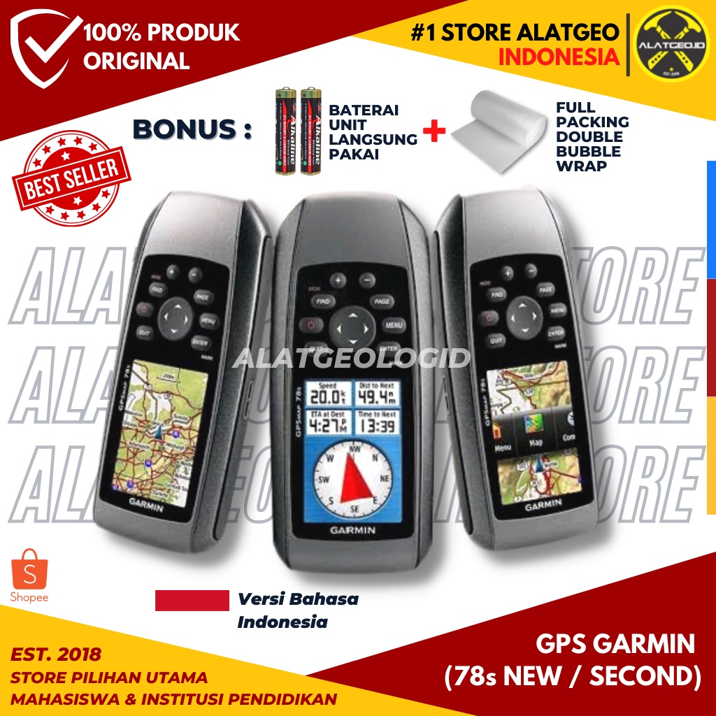 Jual Garmin 78s GPSMAP GPS MAP 78 s Original SECOND / NEW Survey ...